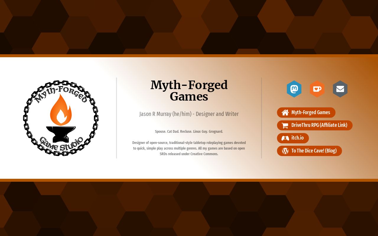 Myth-Forged Games
